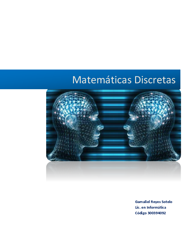 (PDF) Matemáticas Discretas