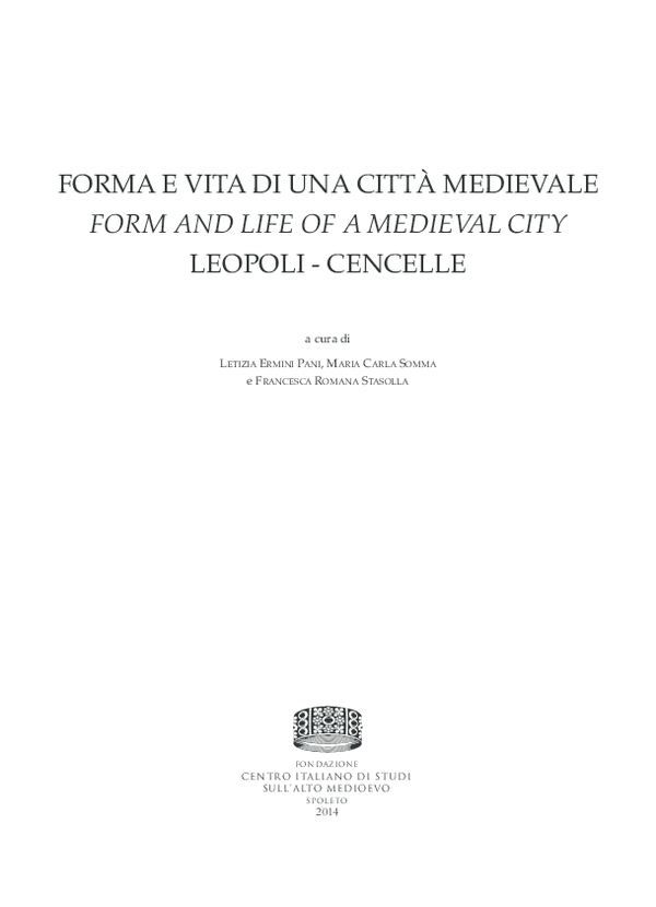 (PDF) Paolo Rosati, L’acqua in casa: un sistema idraulico medievale, in ...