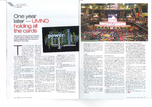 (PDF) UMNO holding all the cards- Malaysian Business 16 May 2014 ...