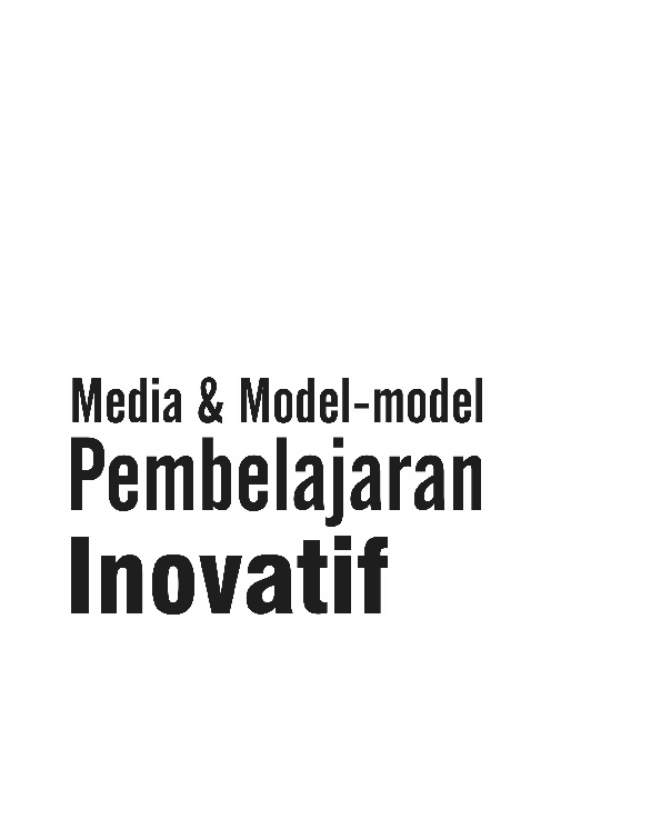 (PDF) Media dan Model-model Pembelajaran Inovatifa i