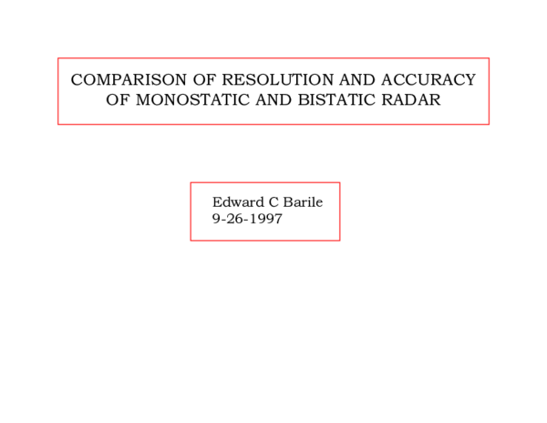 Pdf Bistatic Accuracy And Space Time Adaptive Processing