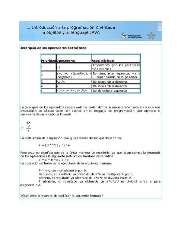 (DOC) 1 Intro Progrmacio OB-Capitulo 2 -03 operaciones jerarquia