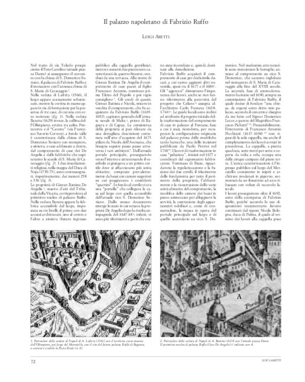 Il palazzo napoletano di Fabrizio Ruffo, in Il sistema di residenze ...
