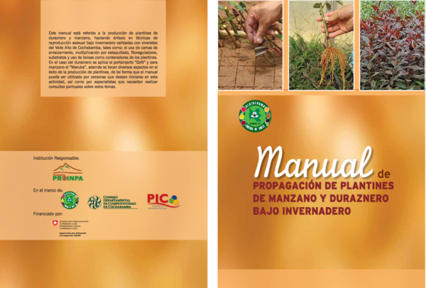 (PDF) Manual de propagacion de plantines de duraznero y manzano bajo invernadero