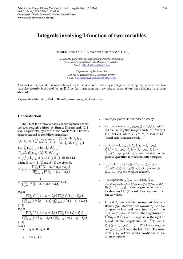 Integrals involving I-function of two variables