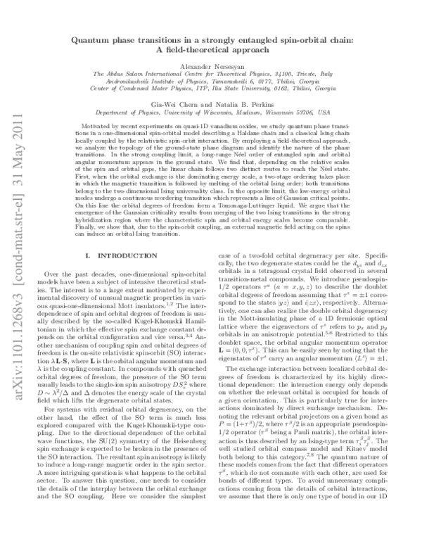 (PDF) First order quantum phase transitions of the XX spin-1/2 chain in a uniform transverse ...