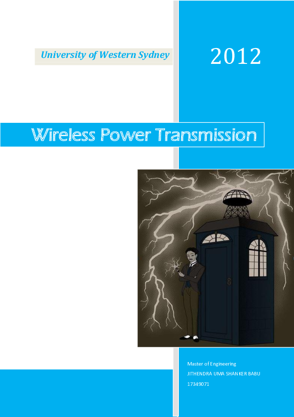 (PDF) Wireless Power Transmission