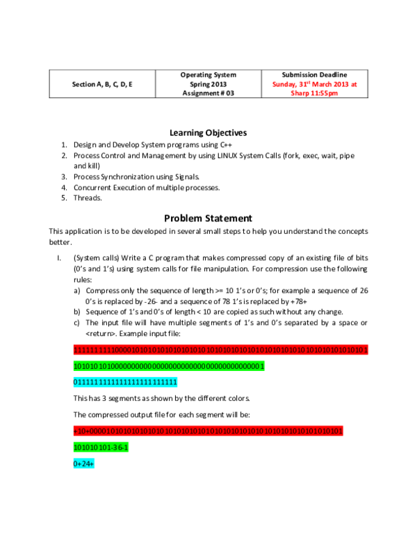 (PDF) Problem Statement