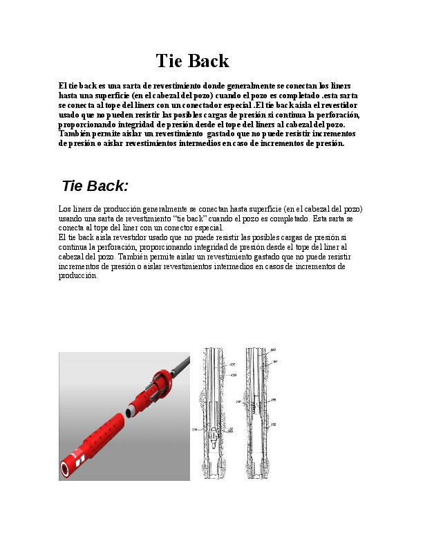 (DOC) Tie Back