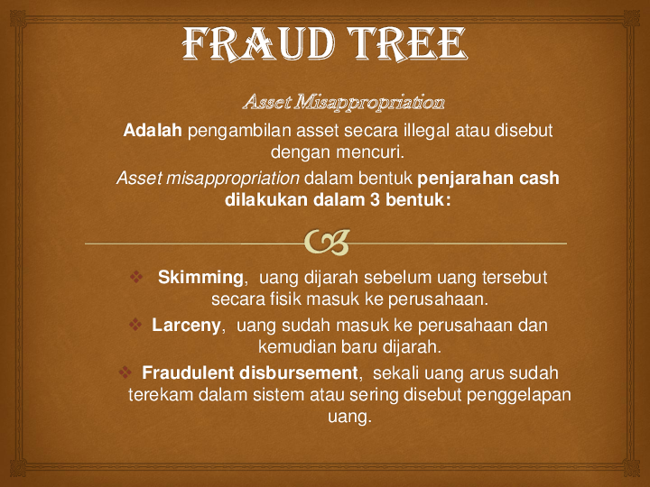(PPT) Fraud Tree