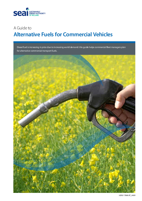 (PDF) Alternative Fuels for Commercial Vehicles