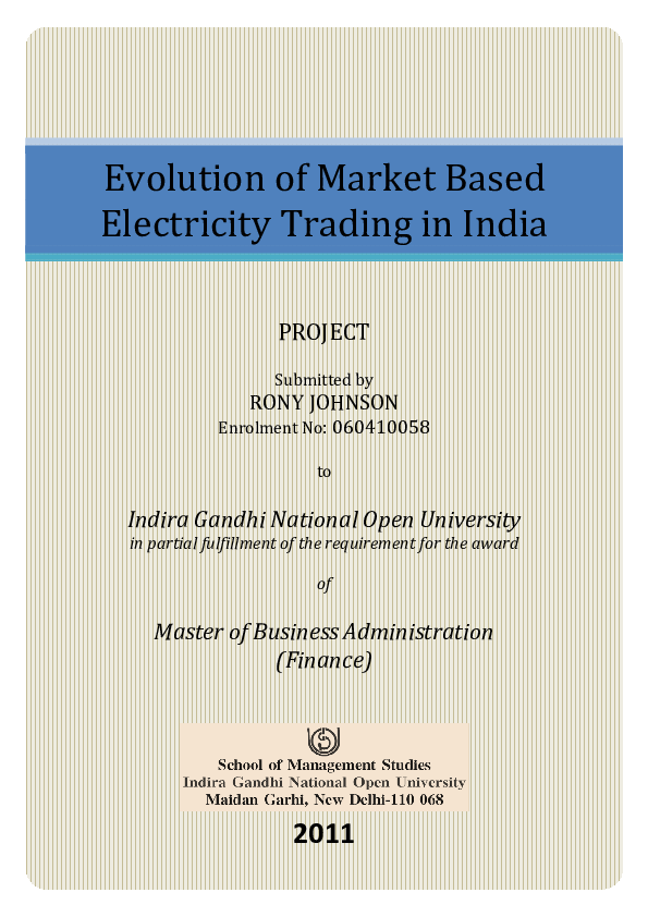 (PDF) MBA project - Final