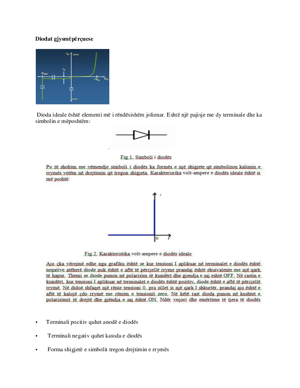 (DOC) Diodat gjysmëpërçuese
