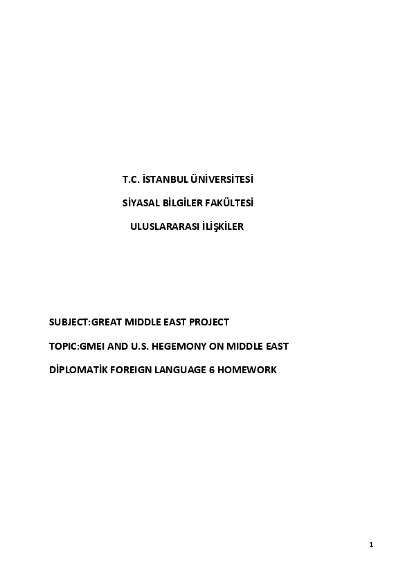 (DOC) The Great Middle East Project-About