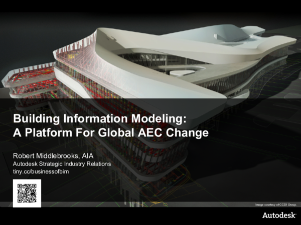(PDF) Building Information Modeling: A Platform For Global AEC Change