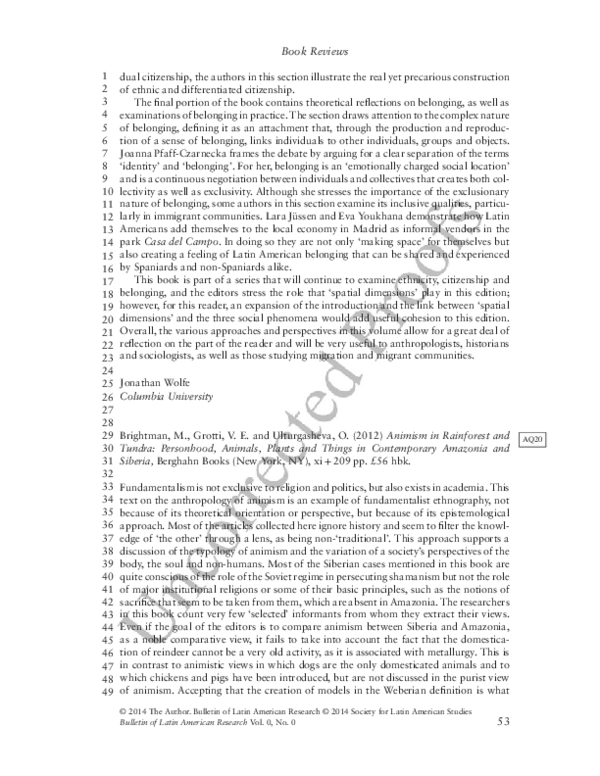 (PDF) Book review of Brightman, M., Grotti, V. E. and Ulturgasheva, O ...