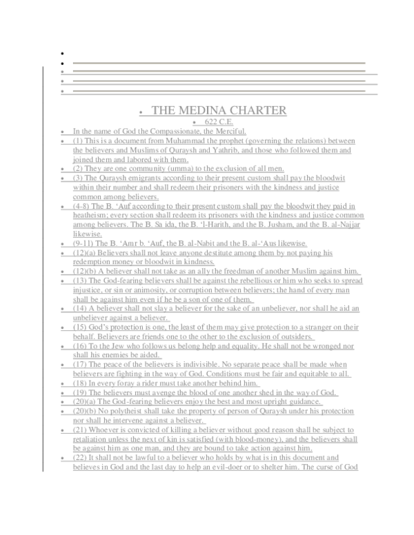 (DOC) THE MEDINA CHARTER4