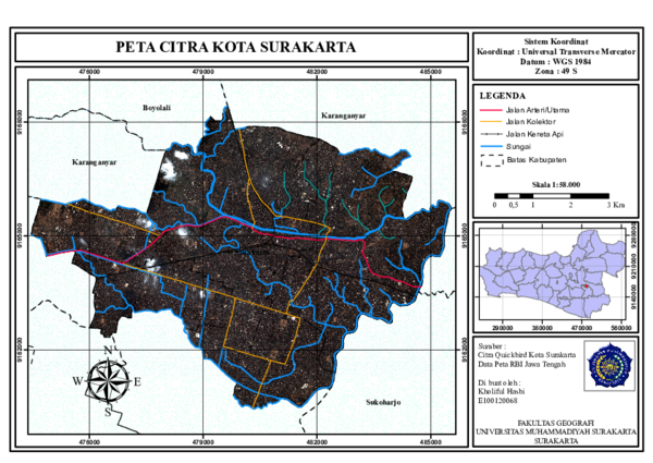 (PDF) PETA CITRA KOTA SURAKARTA