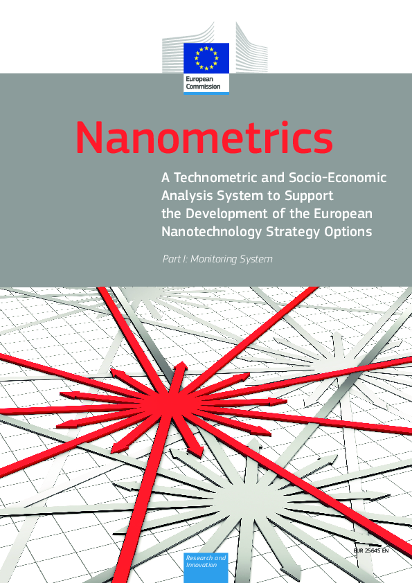 (PDF) Nanometrics A Technometric and Socio-Economic Analysis System to ...