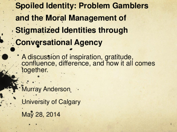 (PPT) Stigmatized Identities