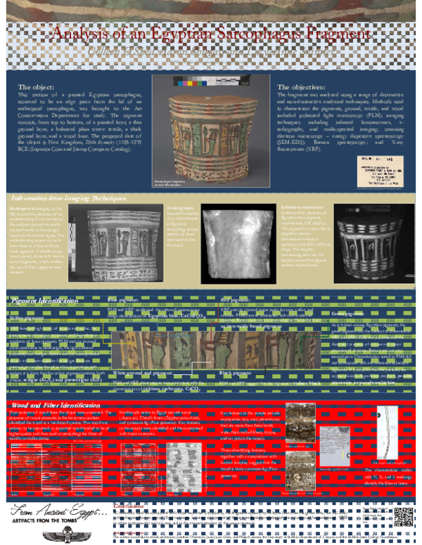 (PDF) (2014) Analysis of an Egyptian Sarcophagus Fragment (Colleen O ...