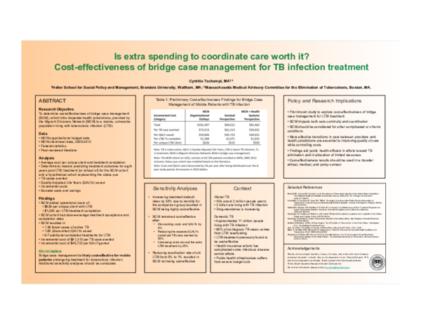 (PDF) Is extra spending to coordinate care worth it? Cost-effectiveness ...