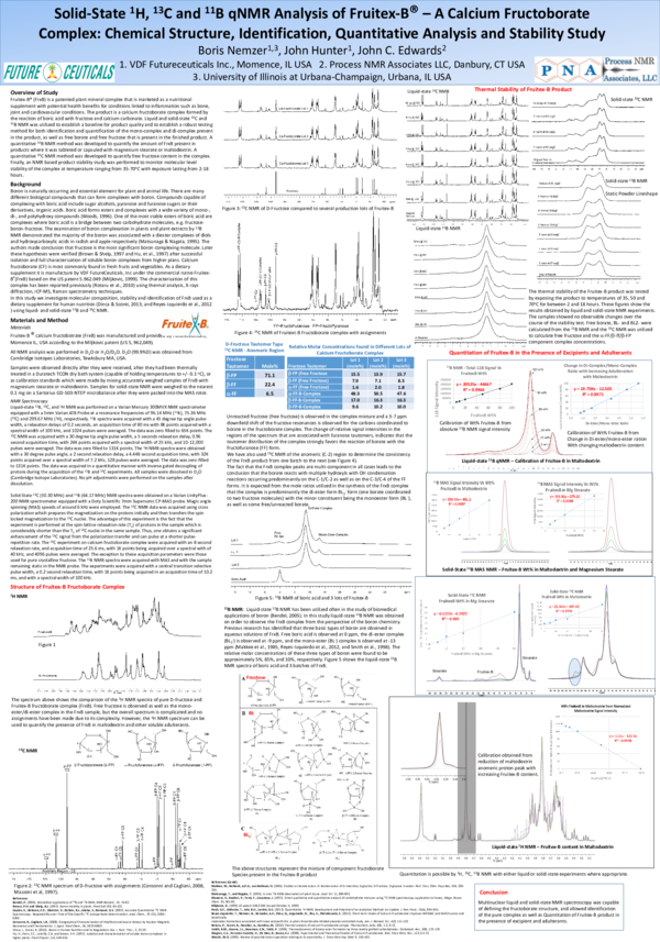 (PDF) Solid-State 1H, 13C and 11B qNMR Analysis of Fruitex-B® – A Calcium Fructoborate Complex ...