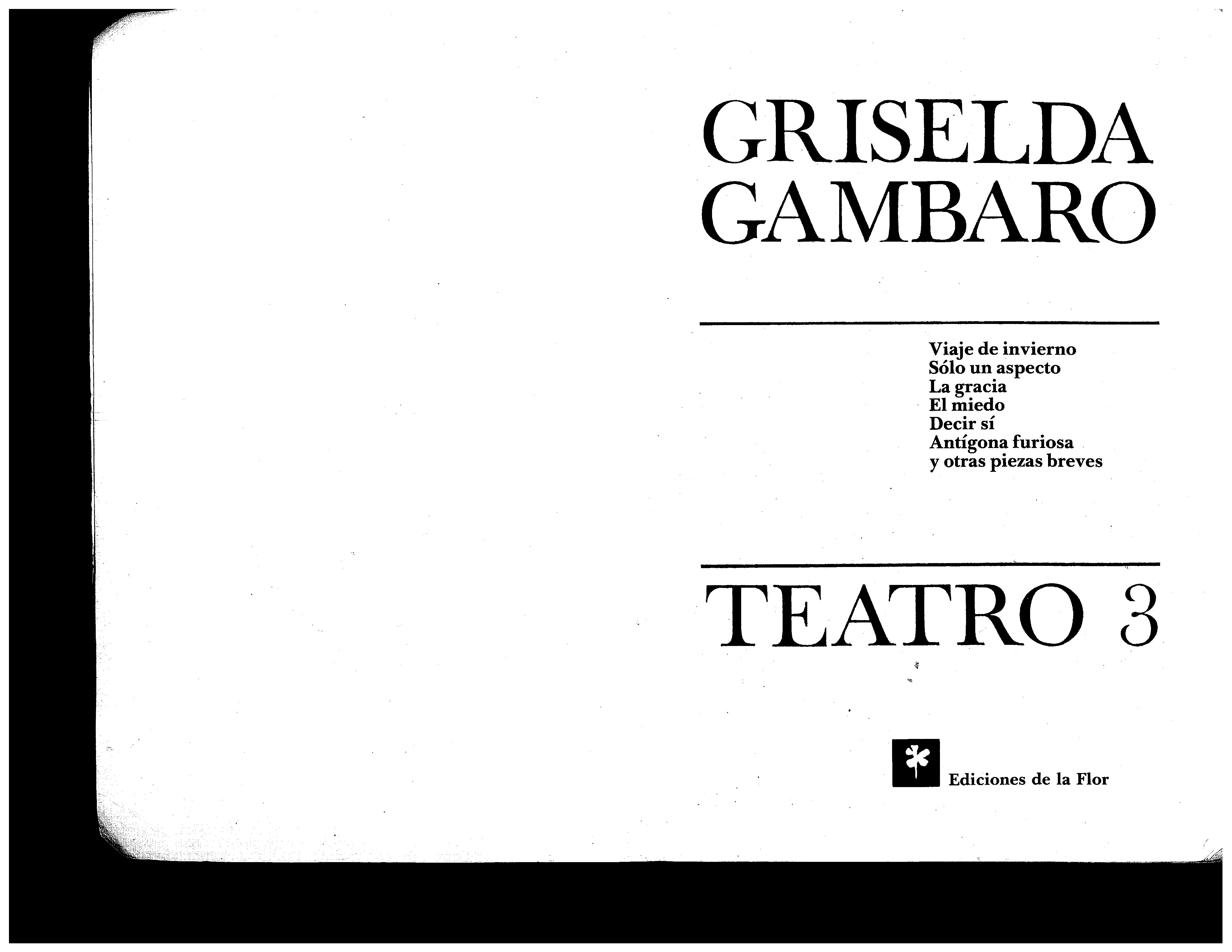 (PDF) Gambaro Griselda Cuatro Ejercicios para Actrices