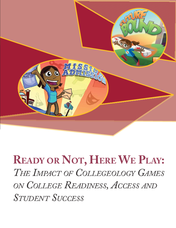 (PDF) Ready Or Not, Here We Play: The Impact of Collegeology Games on ...