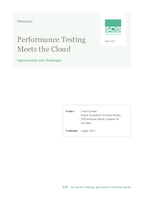 (PDF) White Paper Performance Testing Cloud EN