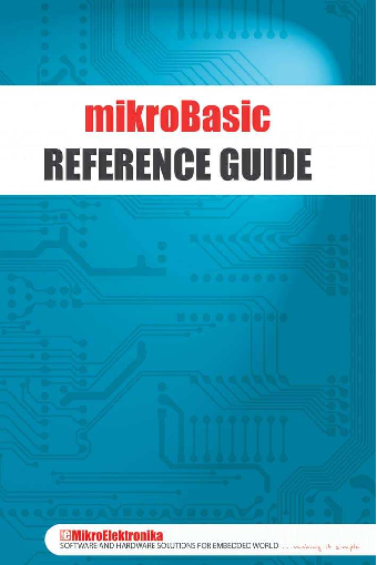 (PDF) mikroBasic Reference Guide