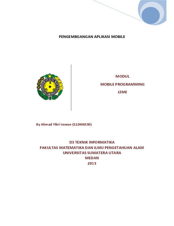 (PDF) Modul Mobile Programming