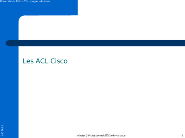 (PDF) ACL-Cisco