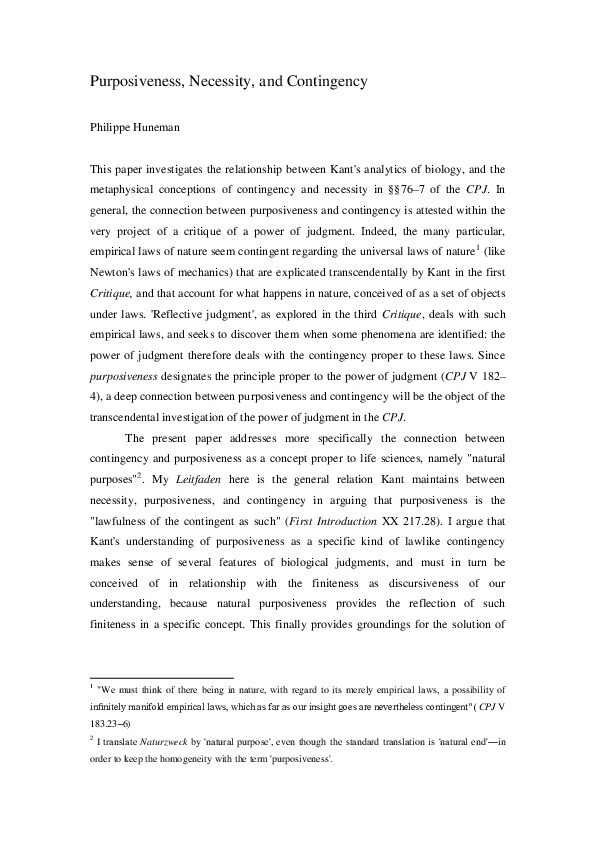 (DOC) “Purposiveness, necessity and contingency.”