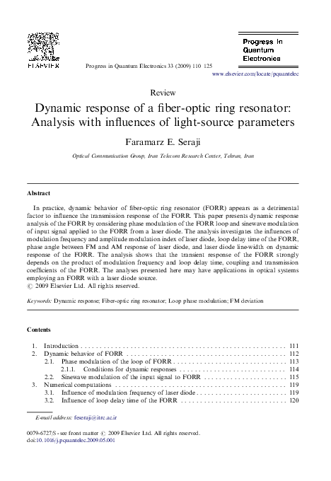 (PDF) Fiber to resonator coupling multicriteria optimization with ...