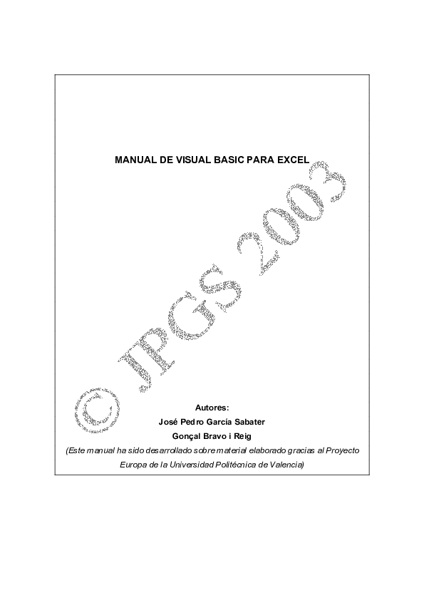 (PDF) MANUAL VISUAL BASIC | Edgar Corazon - Academia.edu (PDF) MANUAL VISUAL BASIC | Edgar Corazon - Academia.edu