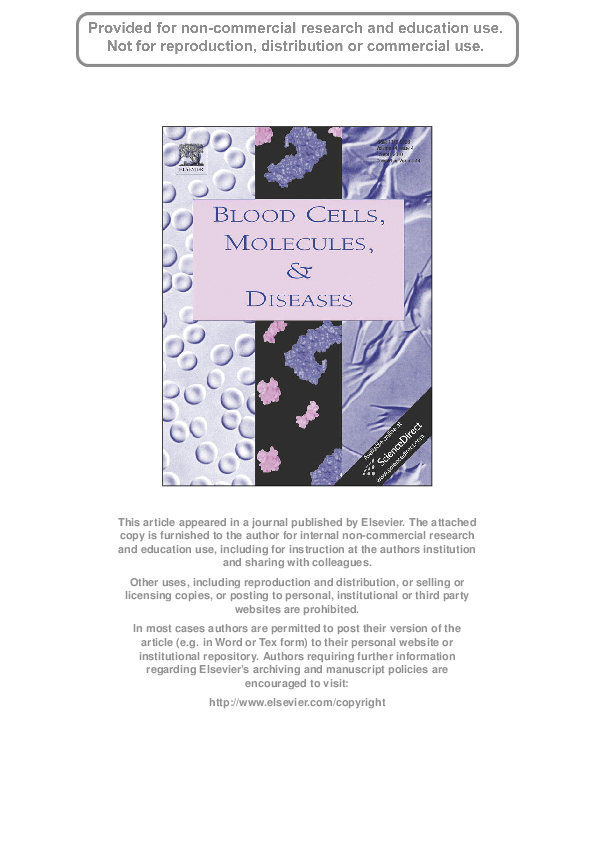 (PDF) Effect of interleukin-8 and RANTES on the Gardos channel activity ...