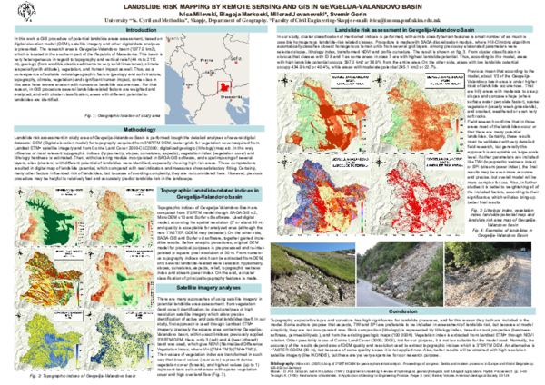(PDF) Landslide Risk Mapping by RS and GIS