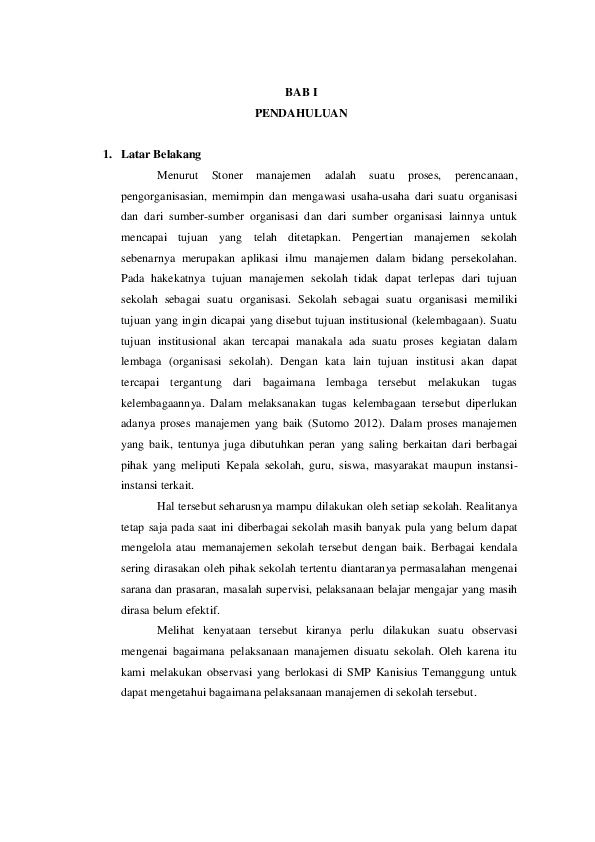(DOC) Laporan Observasi Mansek