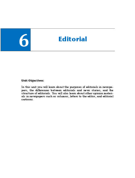(PDF) The Structure of Newspaper Editorials
