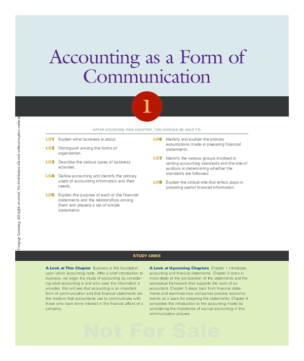 Accounting as a Form of Communication