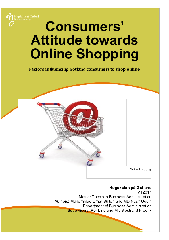 (PDF) online shopping survey