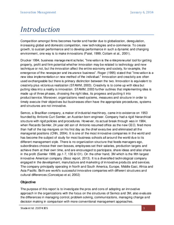 (DOC) Introduction Competition amongst firms becomes