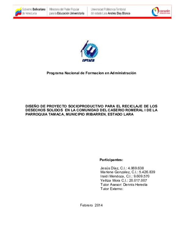 (DOC) Proyecto yelitza mora DEFINITIVO