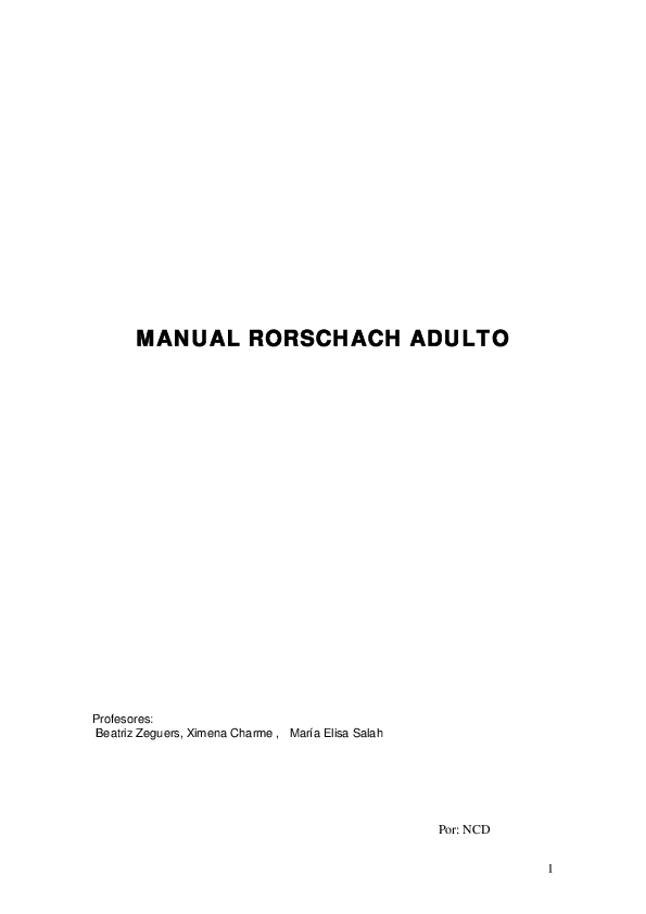 (PDF) MANUAL-RORSCHACH-ADULTO
