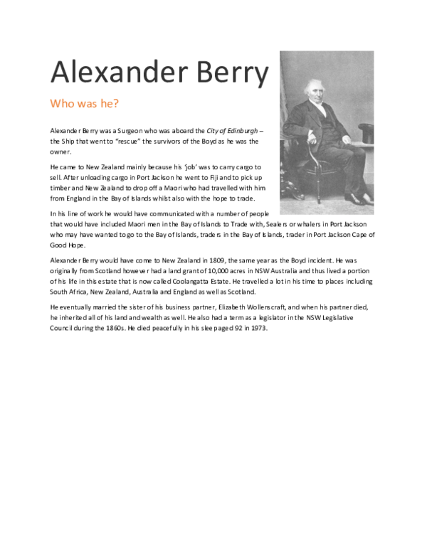(DOC) Alexander Berry