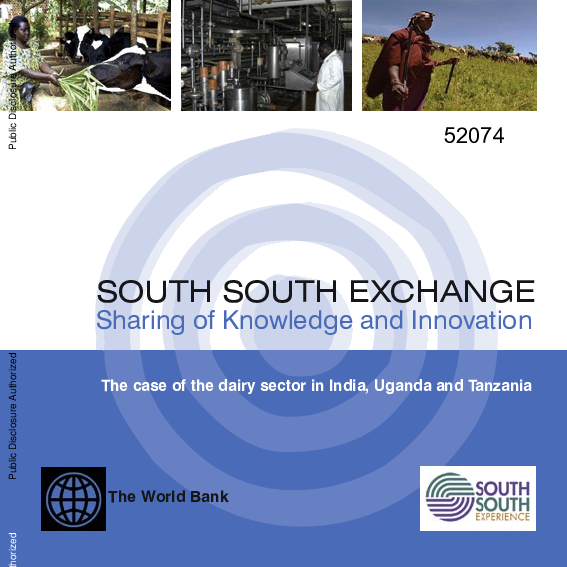 (PDF) f SOUTH SOUTH EXCHANGE Sharing of Knowledge and Innovation