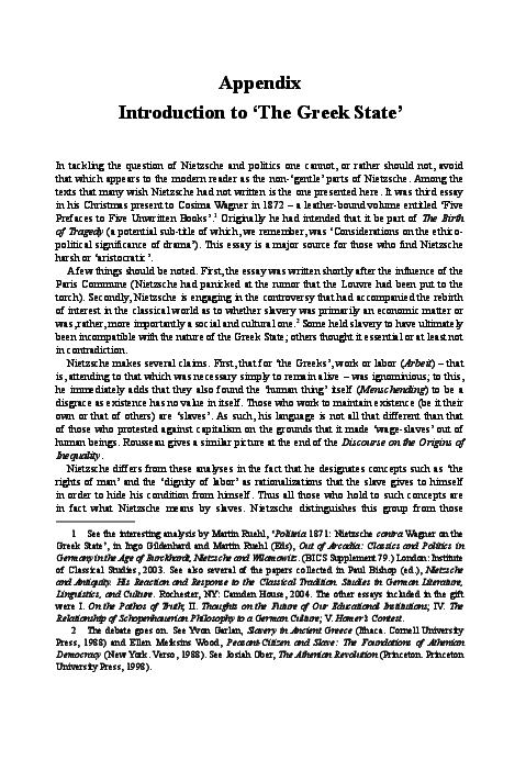 (PDF) Introduction to ‘The Greek State’ followed by translation of ...