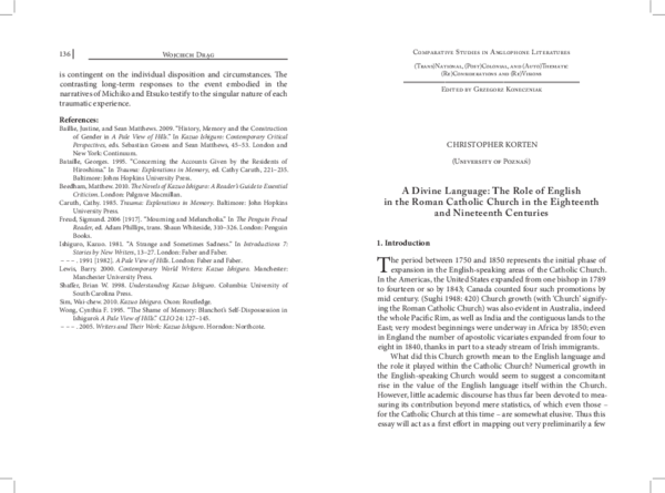 ‘A Divine Language: The role of English in the Roman Catholic Church in ...