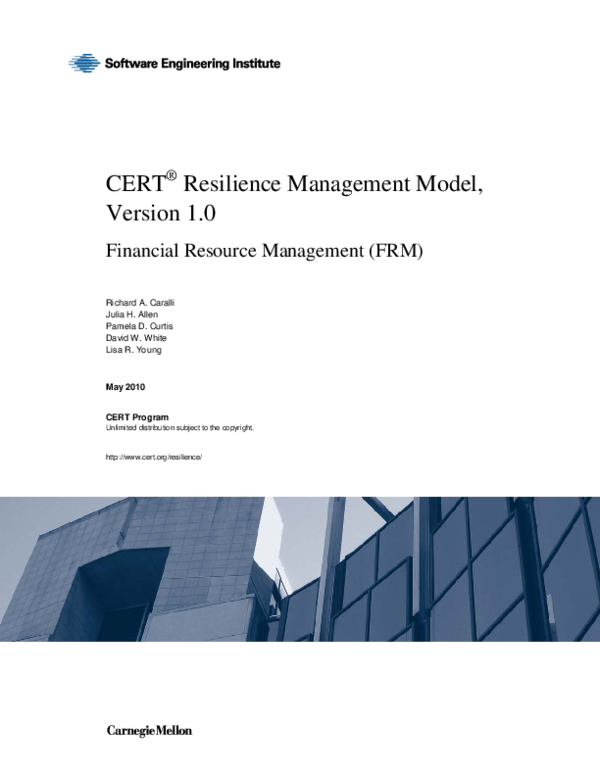 (PDF) Financial Resource Management